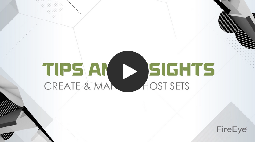 Tips and Insights Series: Create & Manage Host Sets