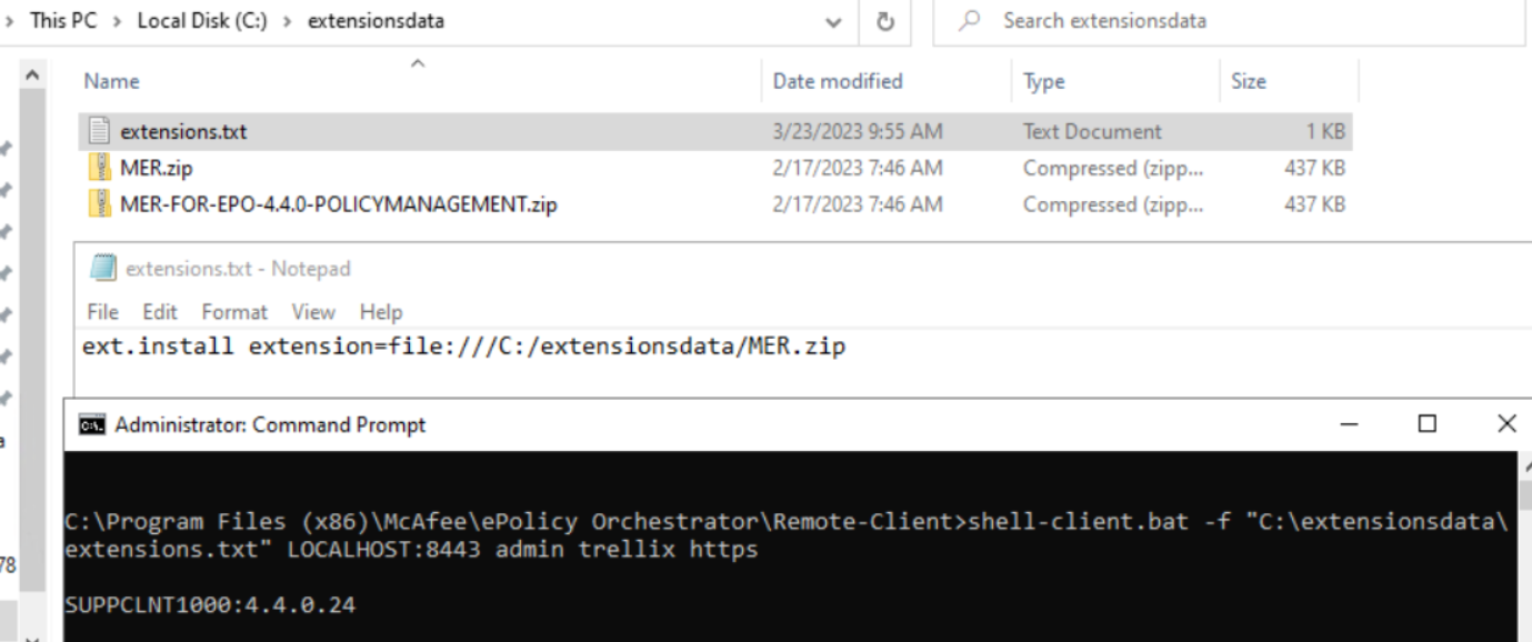 How to install extensions and packages without logging on to Trellix ...