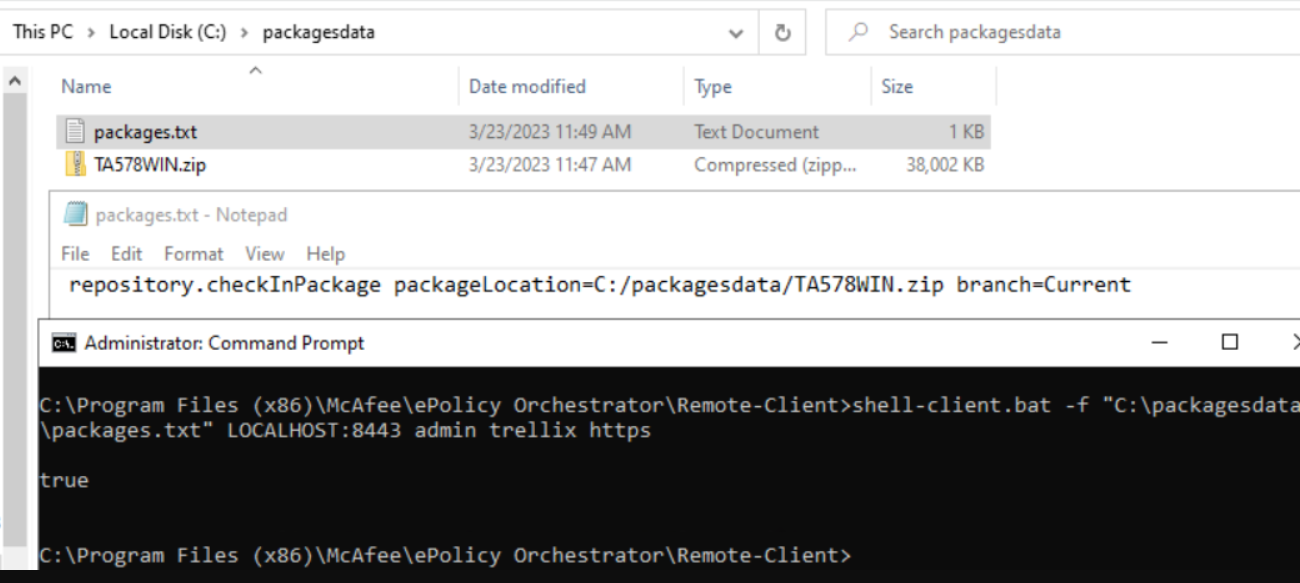 How to install extensions and packages without logging on to Trellix ...