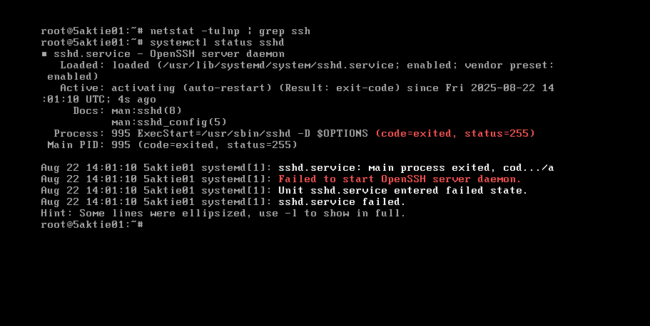 Known Issue: SSH access is disabled after upgrading to Trellix TIE ...
